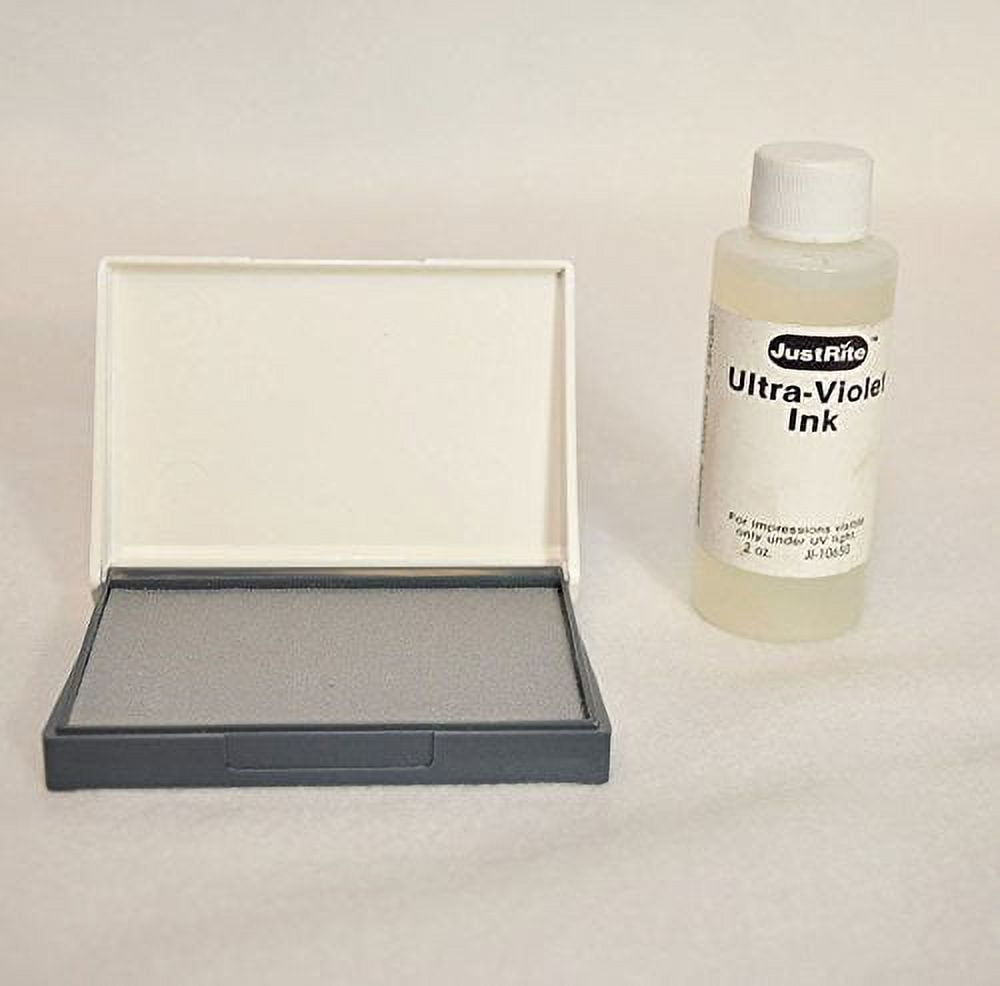 Black Light Invisible Ink - Ultraviolet Florescent Ink | 2oz (Free Dry ...