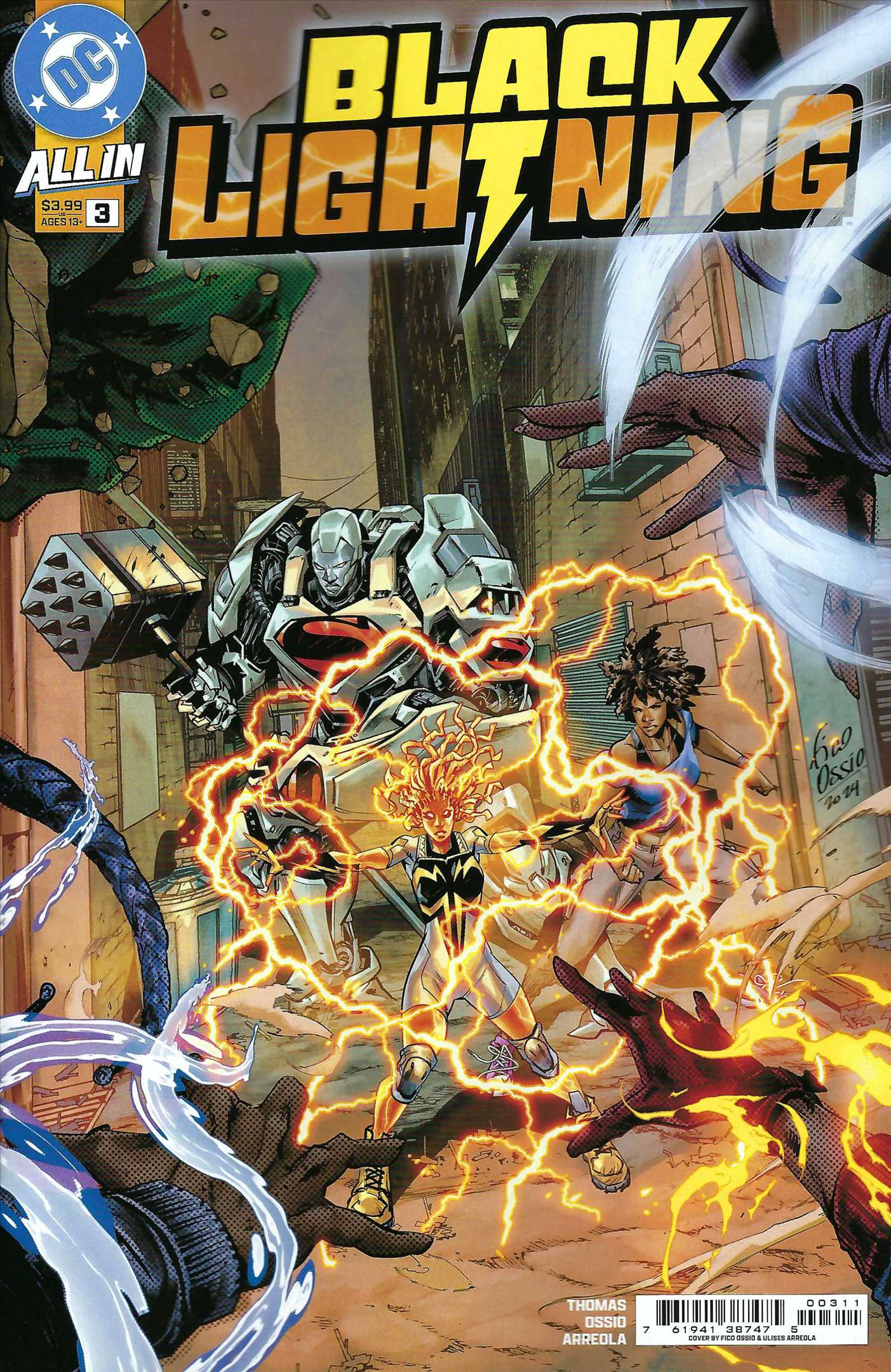 Black Lightning (4th Series) #3A VF ; DC Comic Book - Walmart Business Supplies