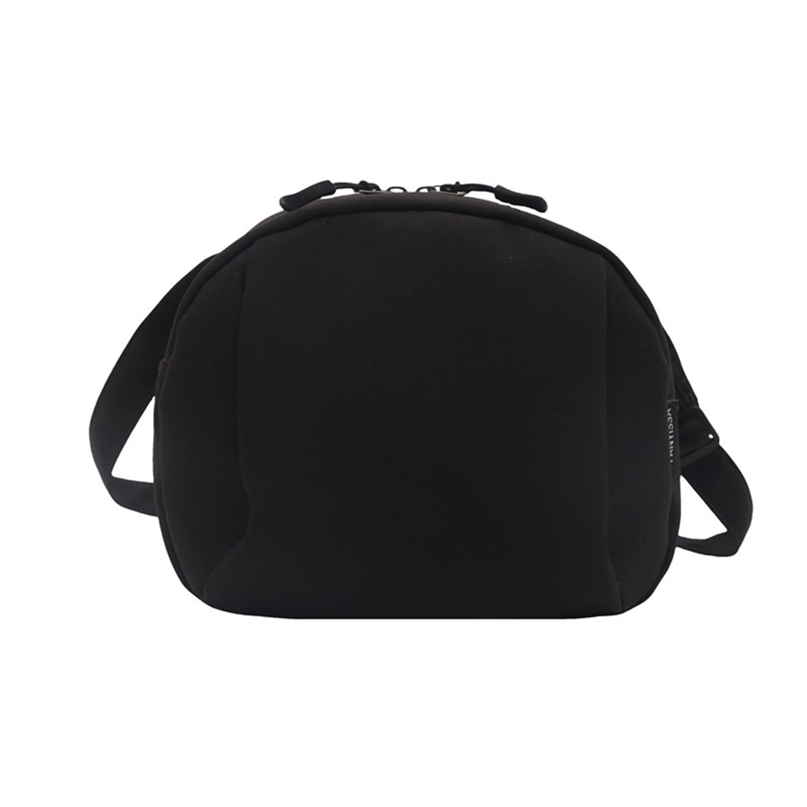 Black Lightweight Nylon Shells Bag For Women Casual Shoulder Messenger ...
