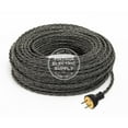 Black Linen Twisted Re-Wire Kit - Walmart.com