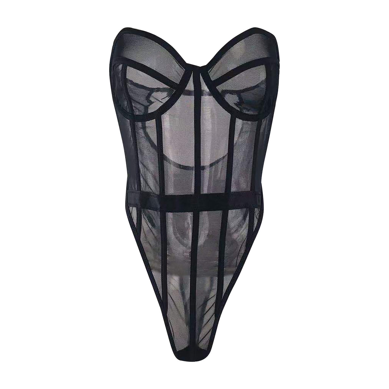 Black Lingerie Bodysuit For Women Sexy All In Bodysuit Lingerie One
