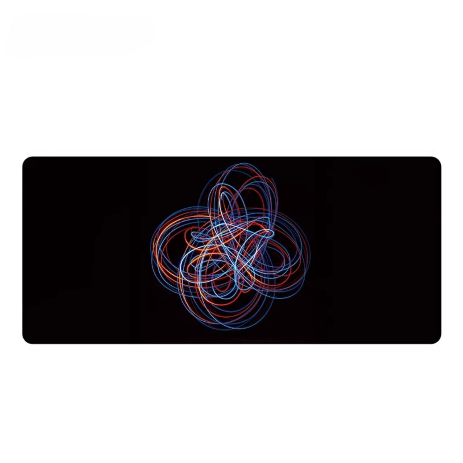 Black Liquid Design Gaming Mouse Pad, FBB Vision XXL Desk Mat for FPS ...