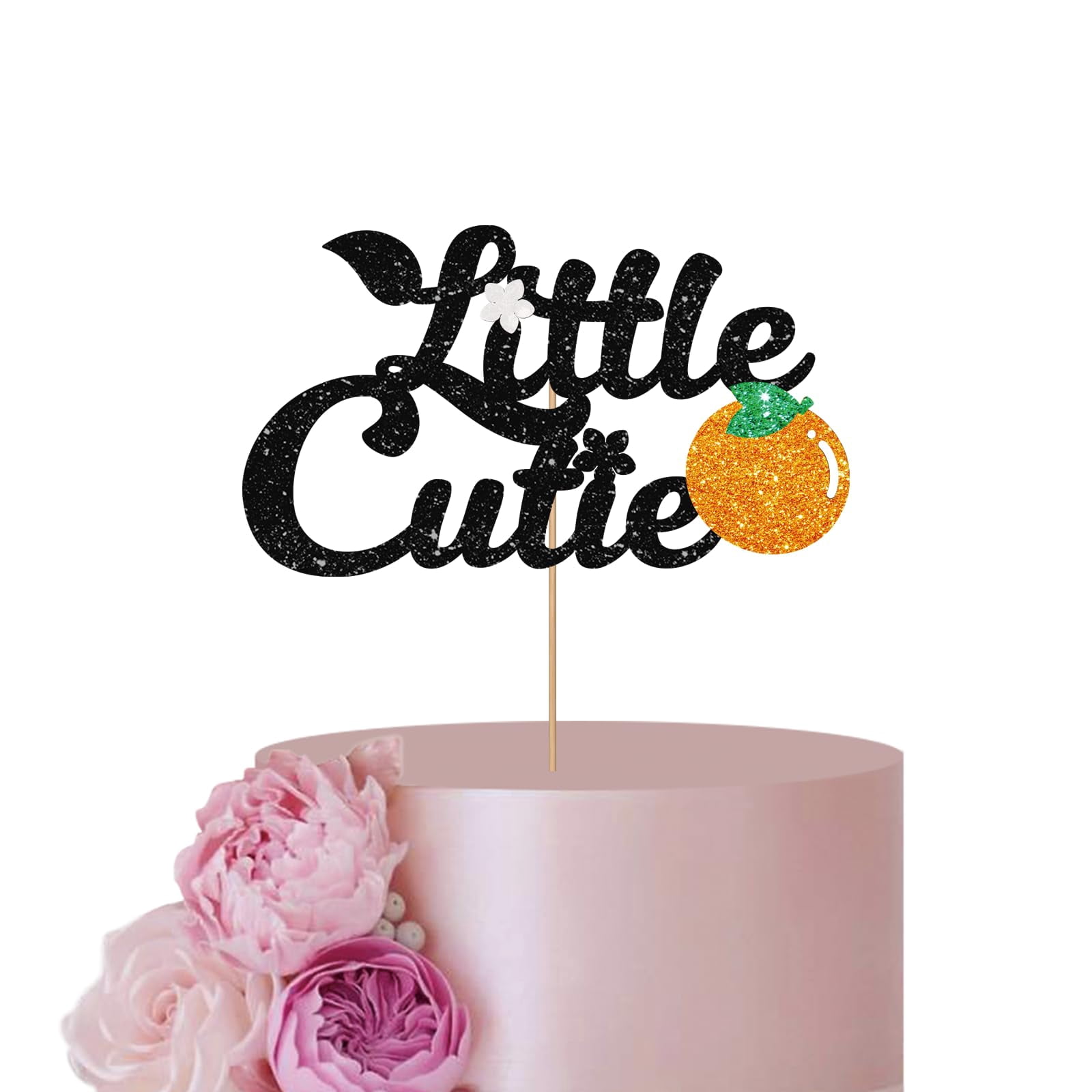 Black Little Cutie SCH4 Cake Topper for Fruit Theme Birthday Party ...