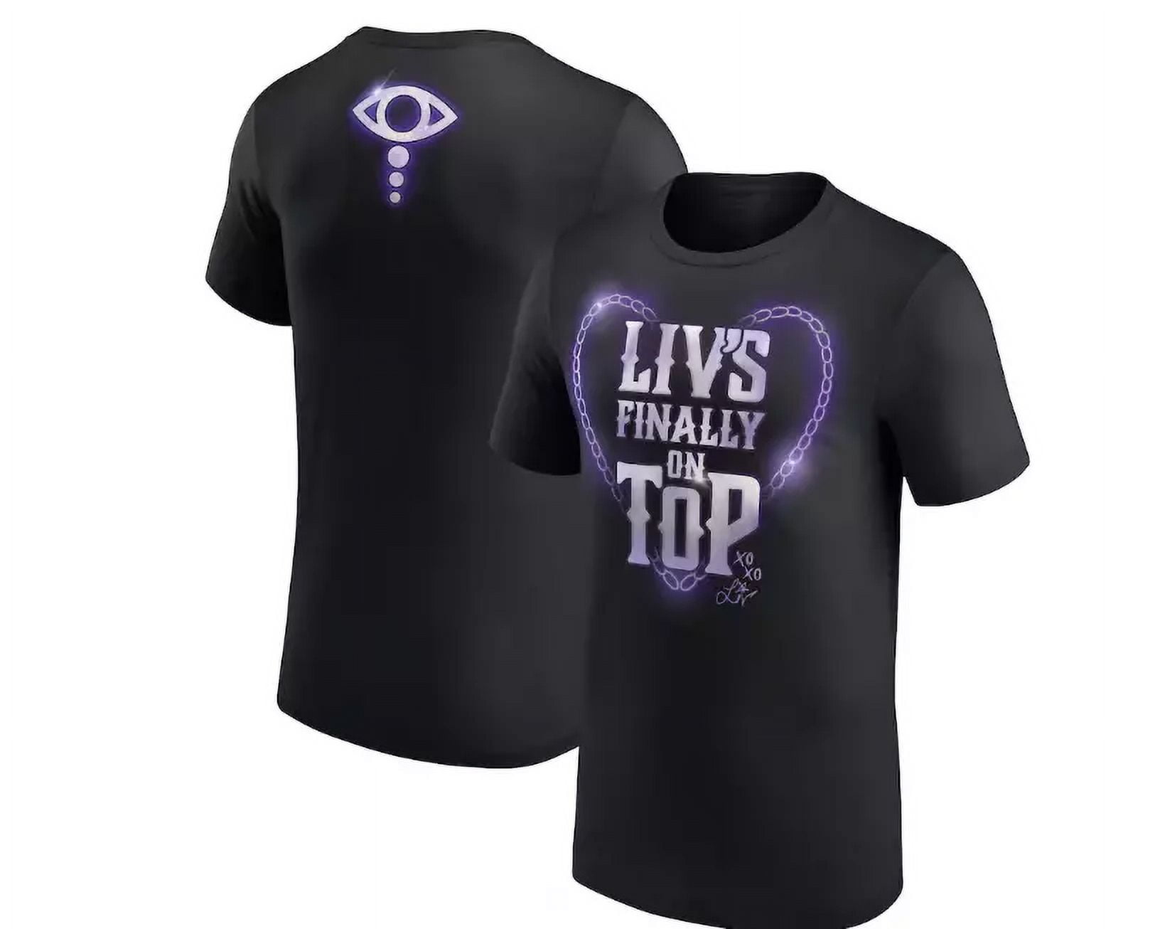 Black Liv Morgan Liv'S Finally On Top T-Shirt Hot Trending Shirt ...