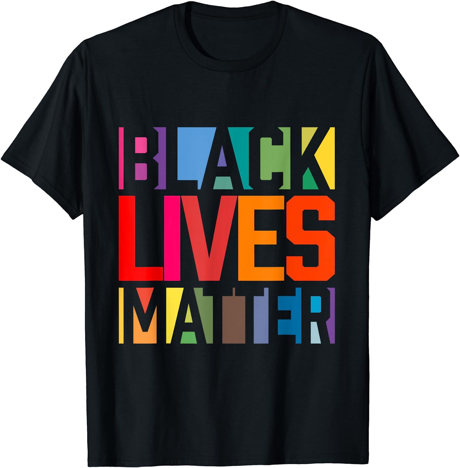 Black Lives Matter BLM Movement End Racism T-Shirt - Walmart.com