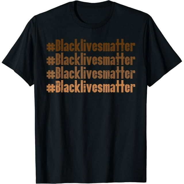 Black Lives Matter BLM Protest Equality Justice African Gift T-Shirt ...