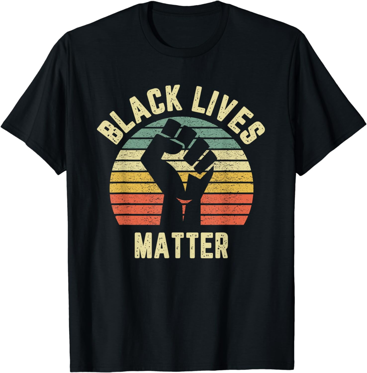 Black Lives Matter Shirt Cool Retro Design for BLM T-Shirt - Walmart.com