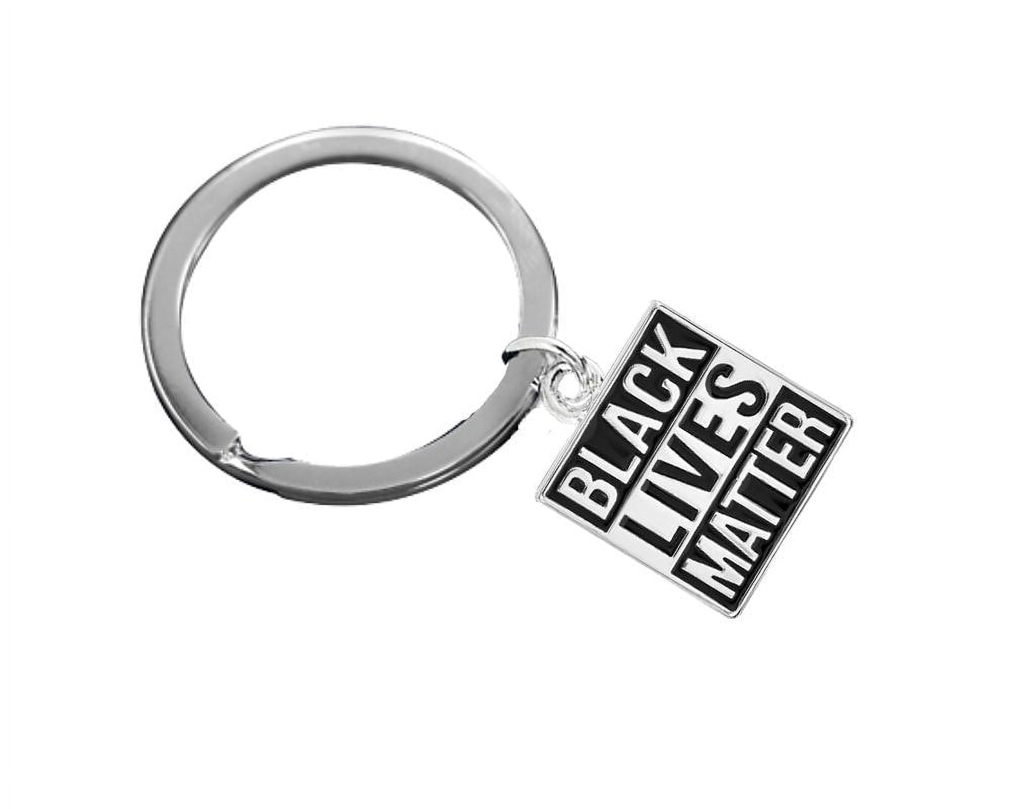 Black Lives Matter Split Ring Key Chains - Walmart.com