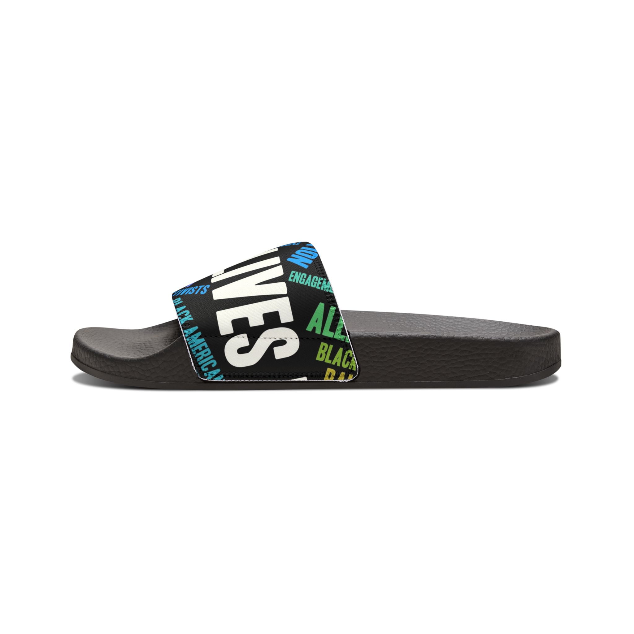 Black Lives Matter - Women's Removable-Strap Sandals - Walmart.com