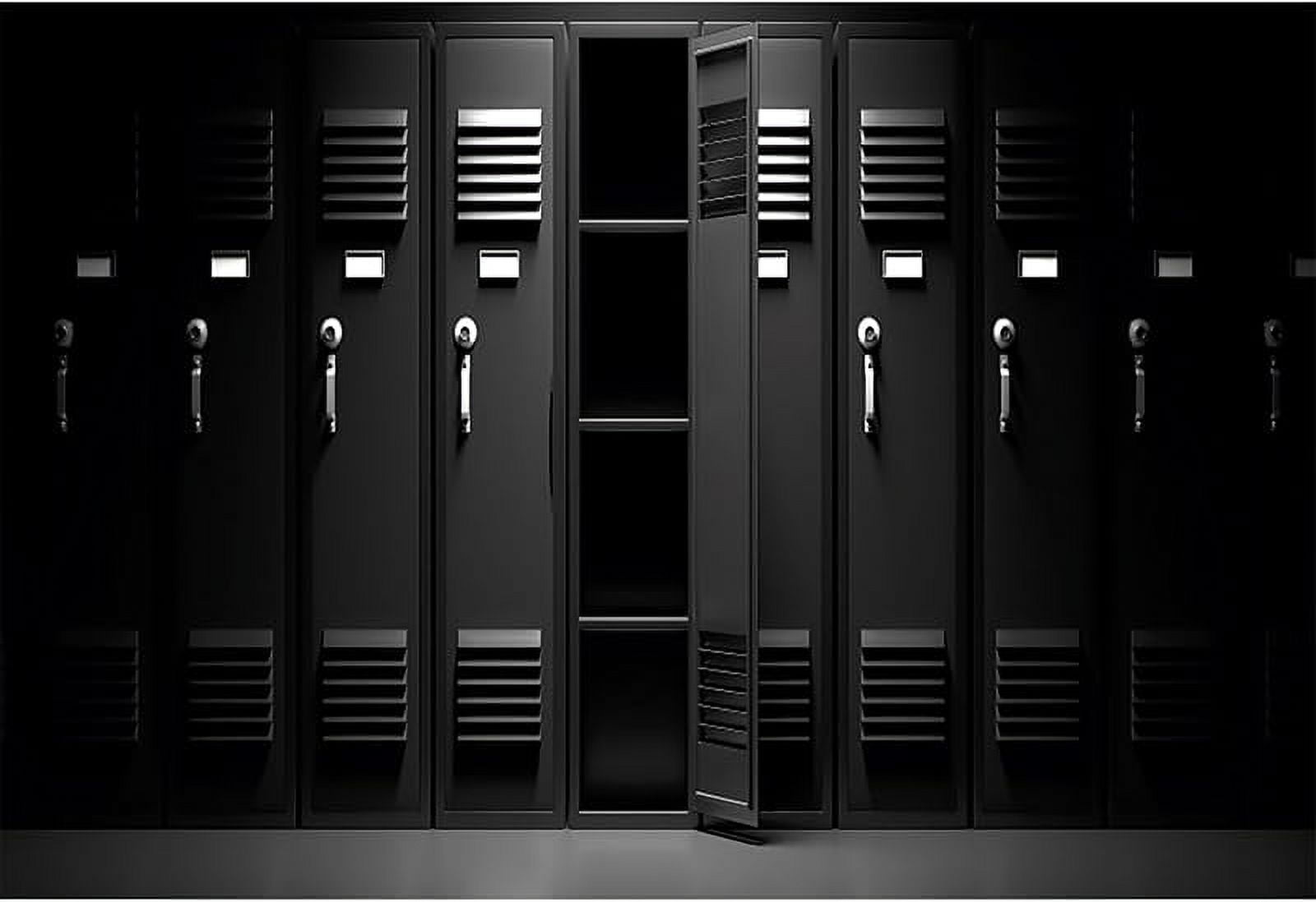 Black Locker Backdrop Sports Gym School locker Photography Background ...