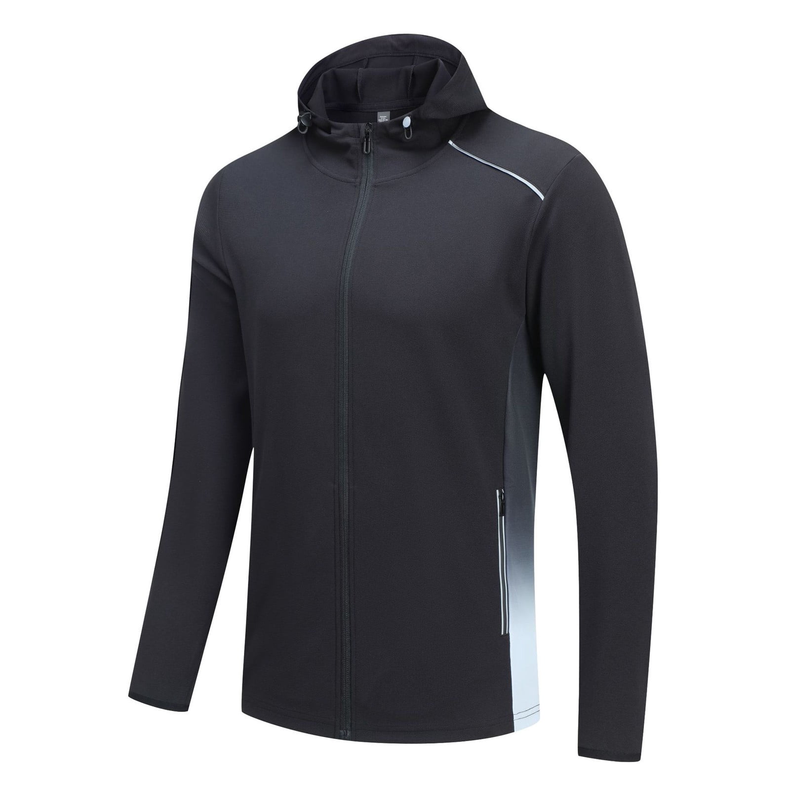 Black Long Sleeve Hoods for Ladies Mens Winter Fall Sport Athletic ...