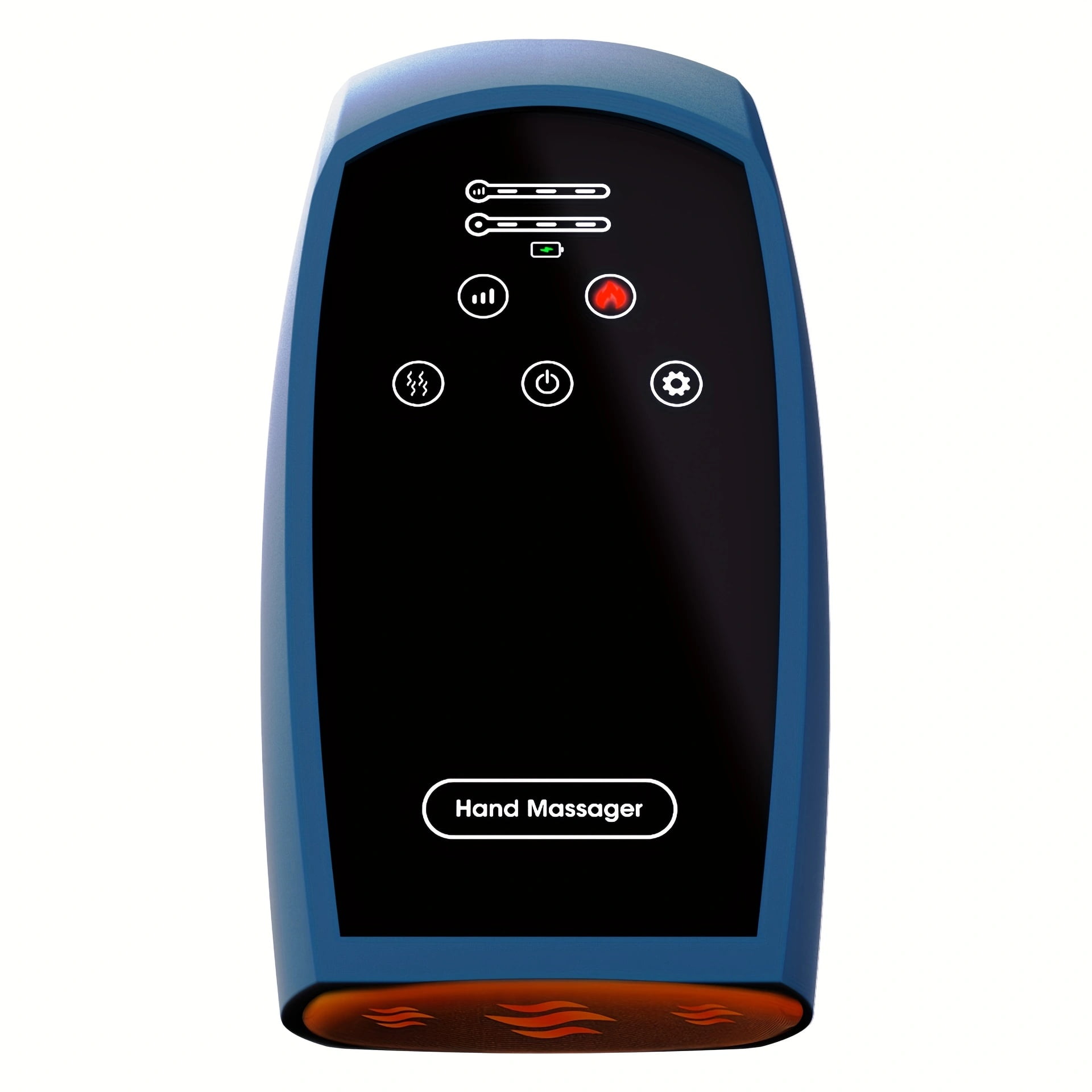 A Black Long-hand Massage Device, Father's Day Gift, with Touch Control ...