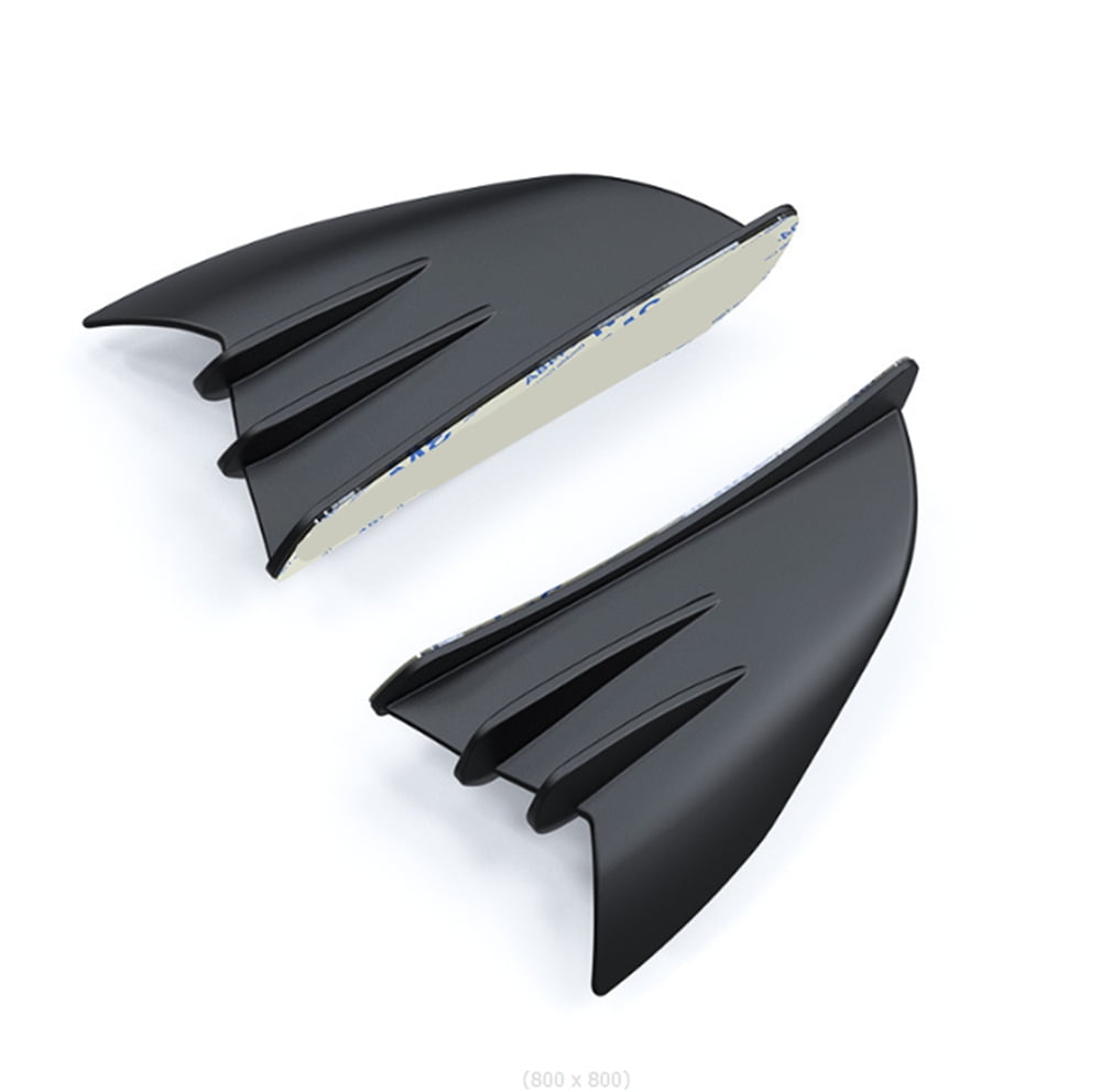 Black Look Motorcycle Winglet Fairing Racing Wing Kit Spoiler ...