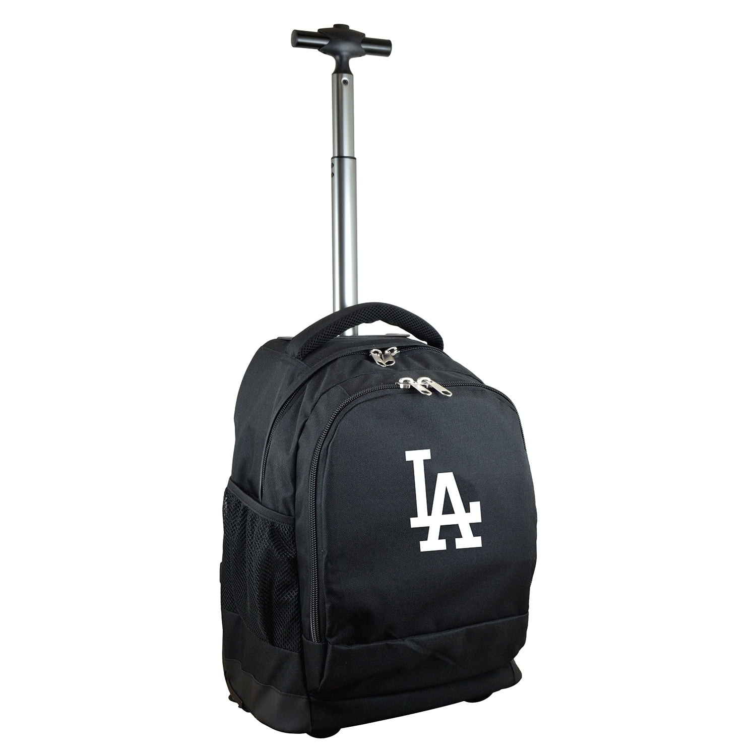Black Los Angeles Dodgers 19'' Premium Wheeled Backpack - Walmart.com