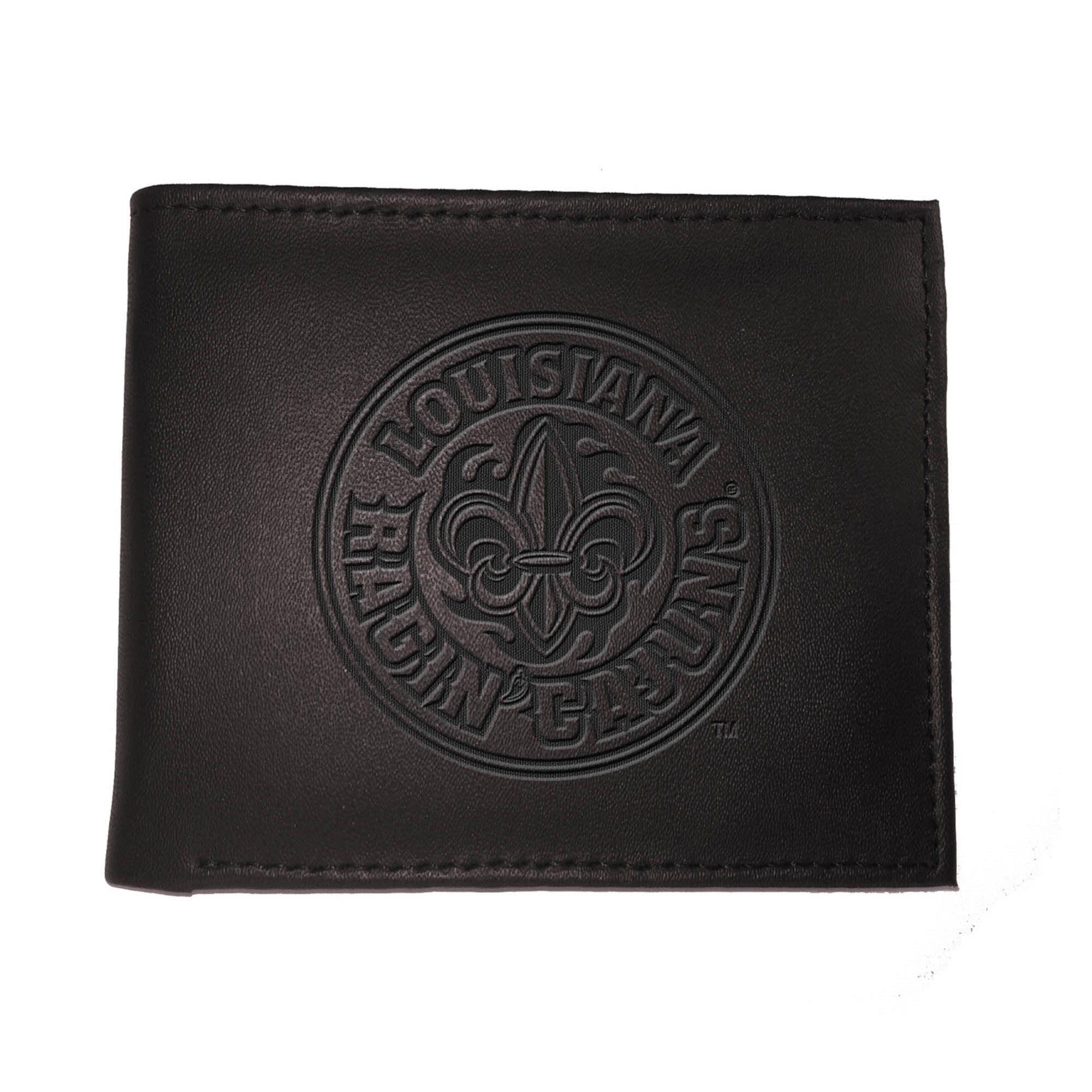 Black Louisiana Ragin' Cajuns Hybrid Bi-Fold Wallet - Walmart.com