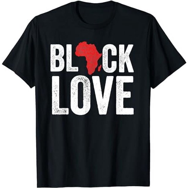 Black Love African American Couple Matching Couples T Shirt