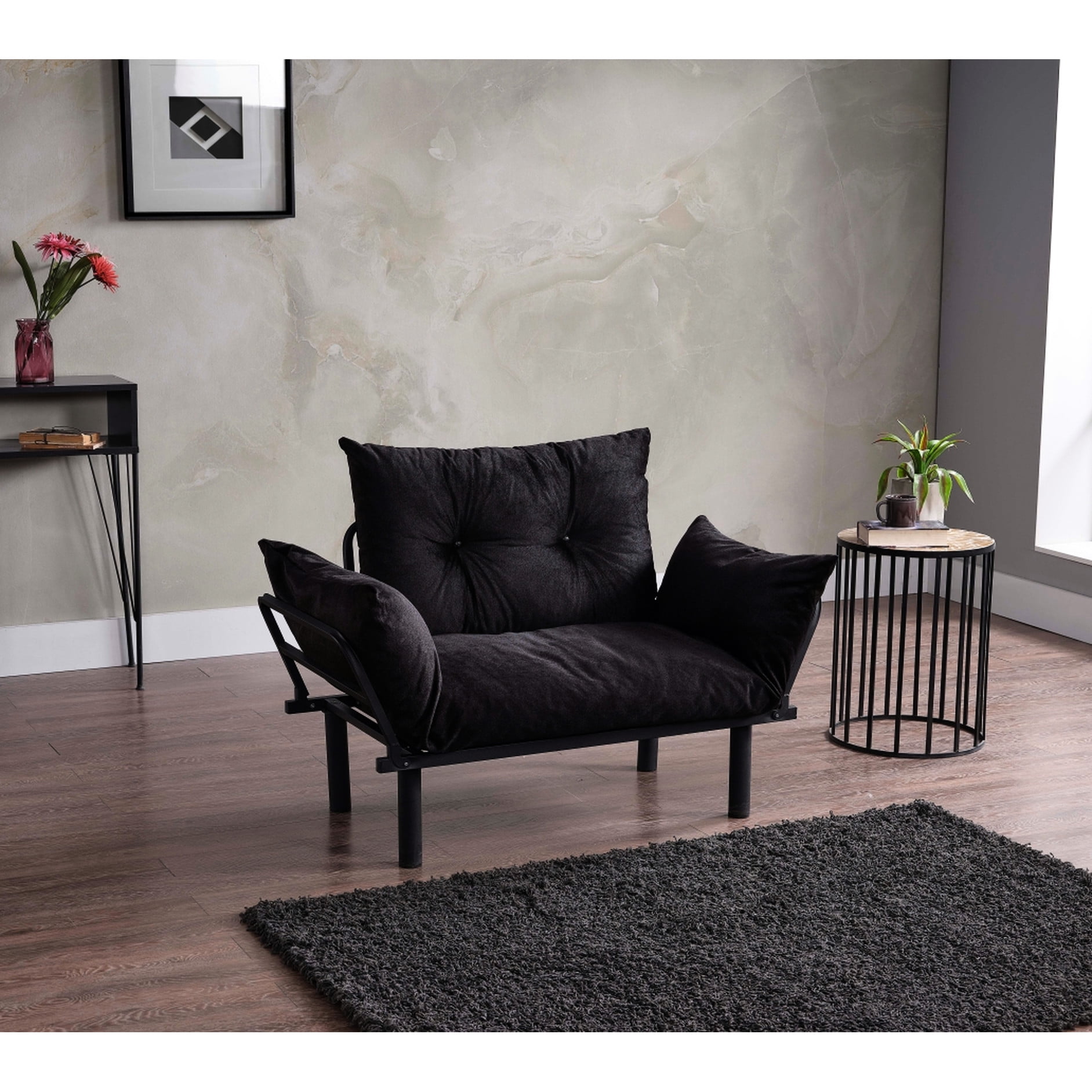 Metal Main Material - Durable Futon Seat - Walmart.com