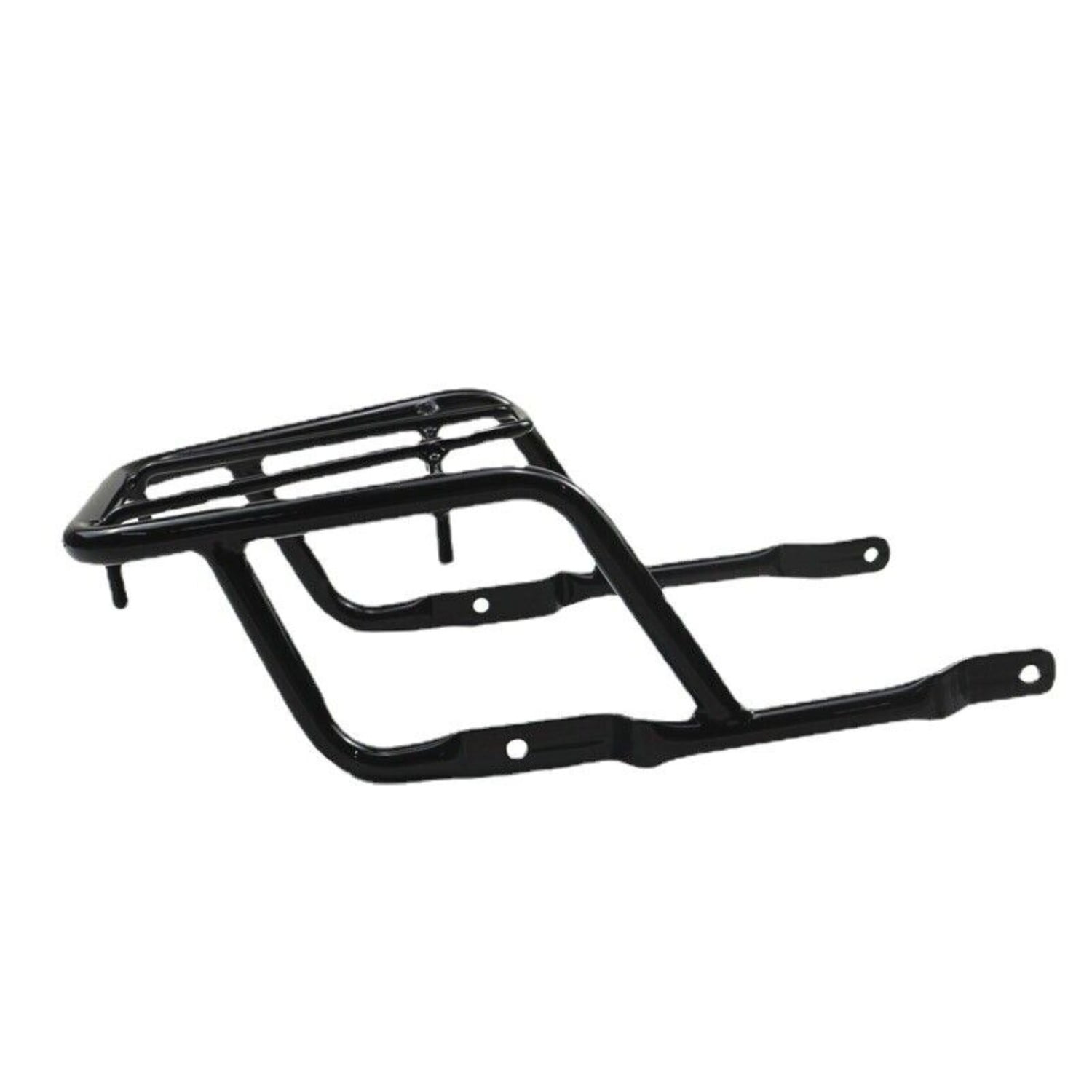 Black Luggage Rack Back Cargo Bracket Carrier Compatible with Yamaha ...