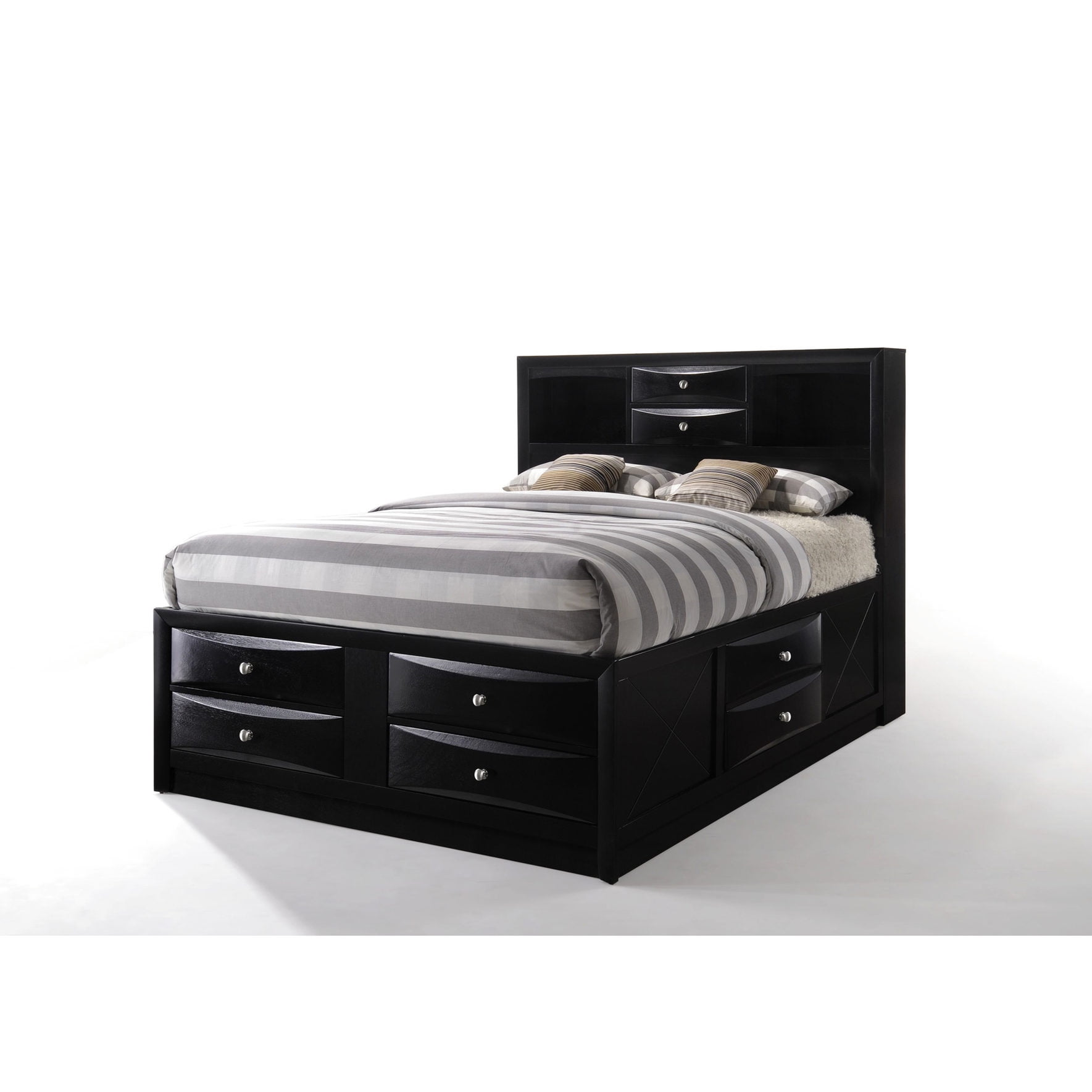 Black MDF & Chipboard - Multiple Drawer Sizes - Bedroom Decor ...