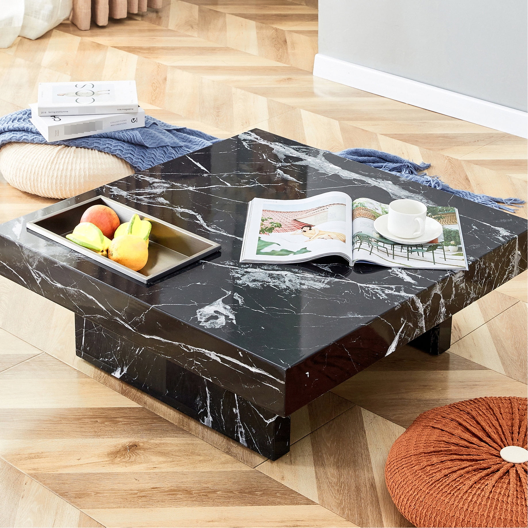 Black MDF Composition - Multi - use Function - Modern Interior - Quick ...