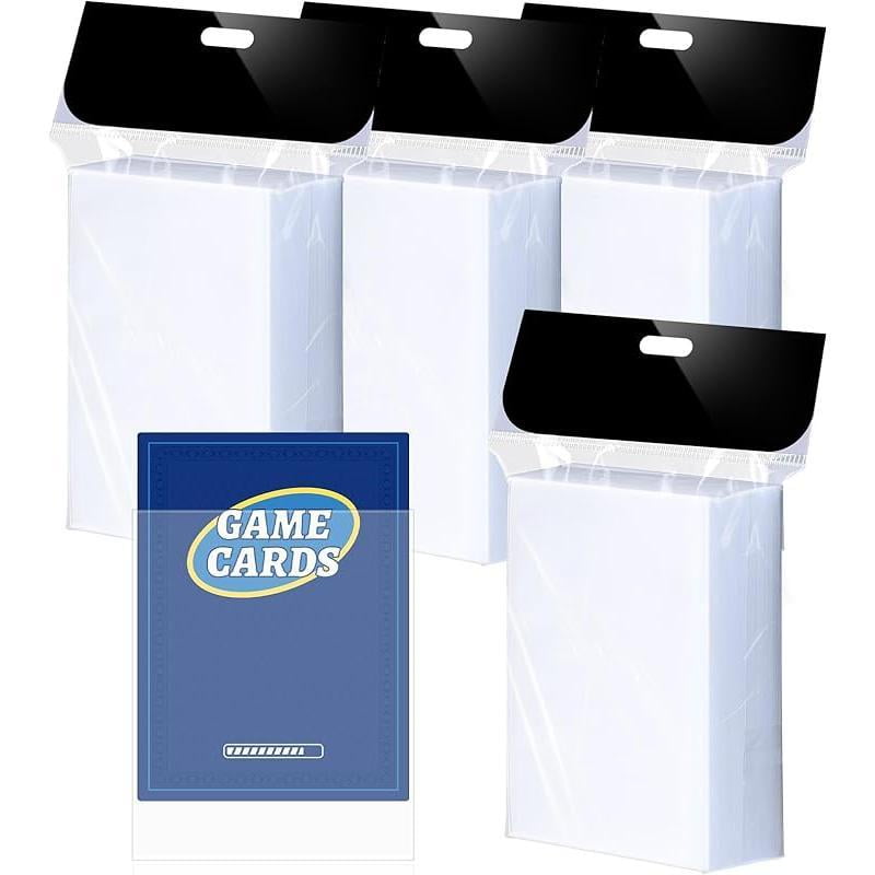 Black MTG Card Sleeves 200 Pack, Standard Card Sleeves Sturdy MTG Matte ...