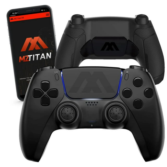 Black MZ Extreme Anti-recoil Modded Controller Remap Paddles Hair ...
