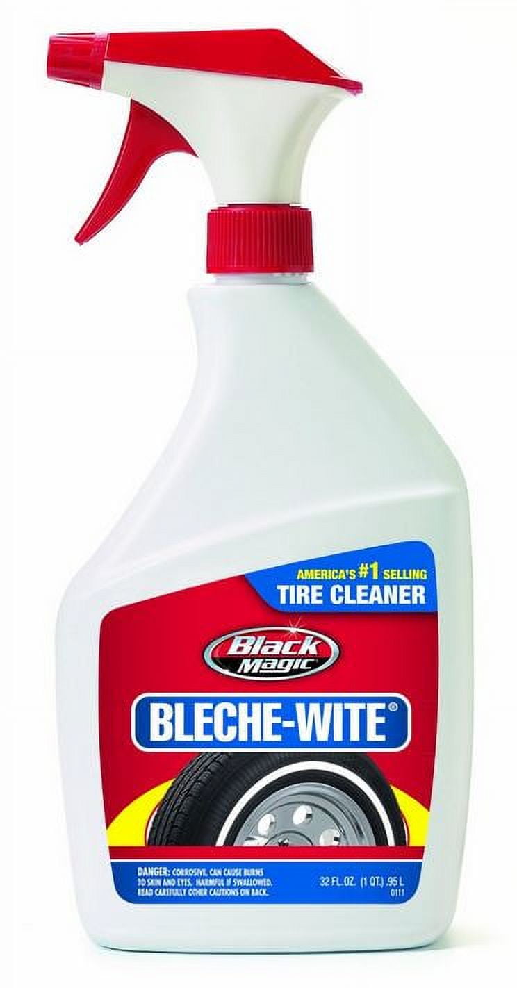BlackMagic Black Magic Bleache White Tire Cleaner Spray, 32 oz ...