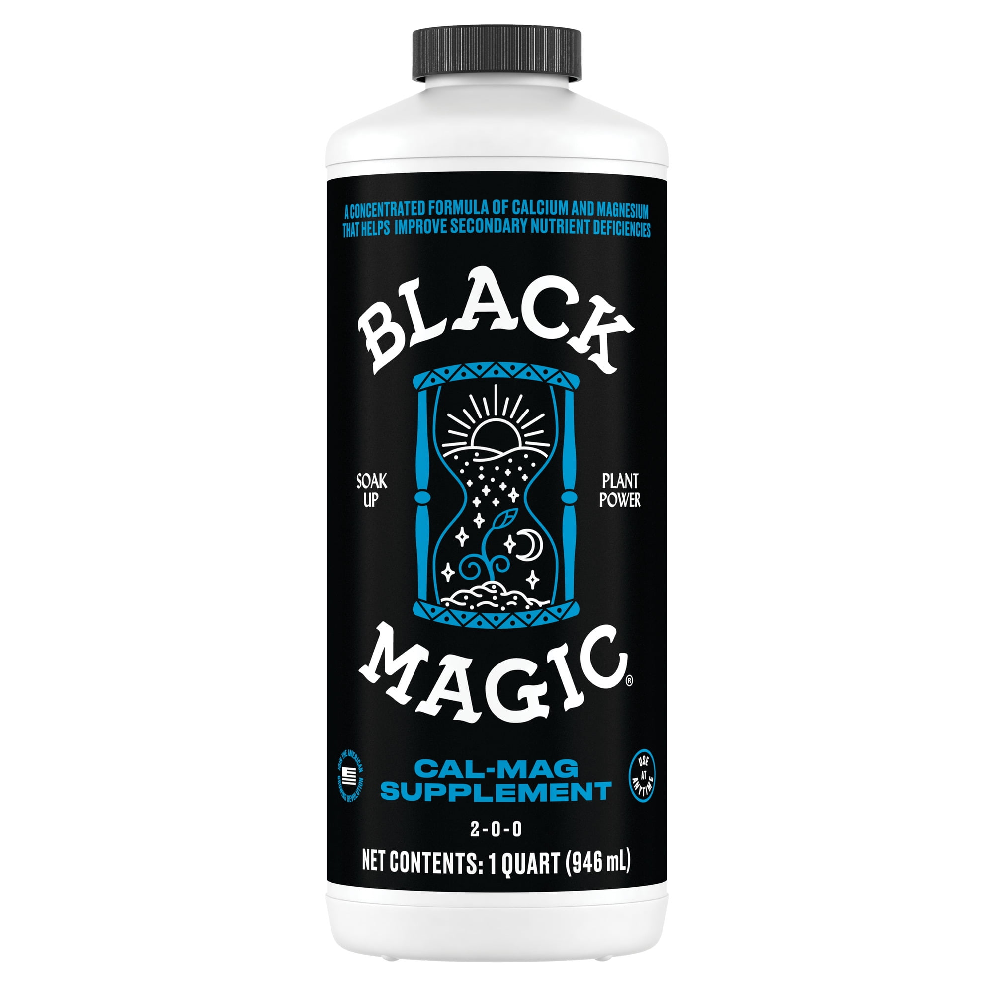 Black Magic Cal-Mag Supplement - Concentrated Formula, 2-0-0, 32 oz ...