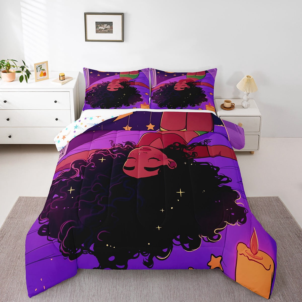 Black Magic Comforter Sets Twin Teens American Princess Bedding Sets ...