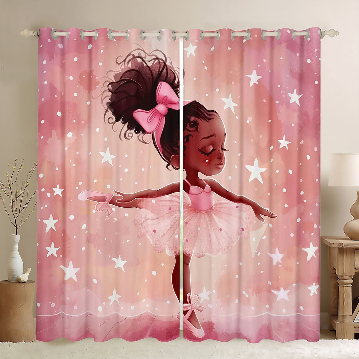 Black Magic Curtains Little Black Princess 30%-50% Blackout Curtains ...