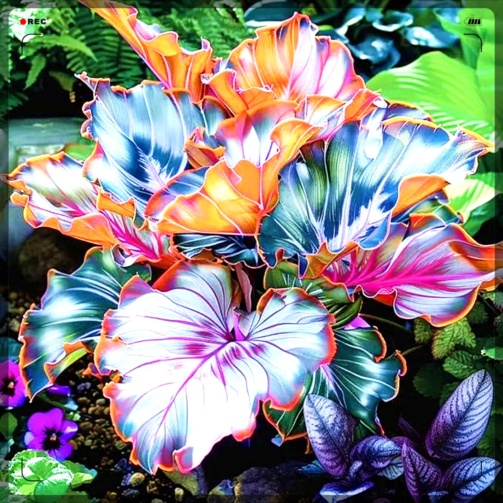 Black Magic Elephant ear, Shade Loving Perennial Garden Decor for Plant ...
