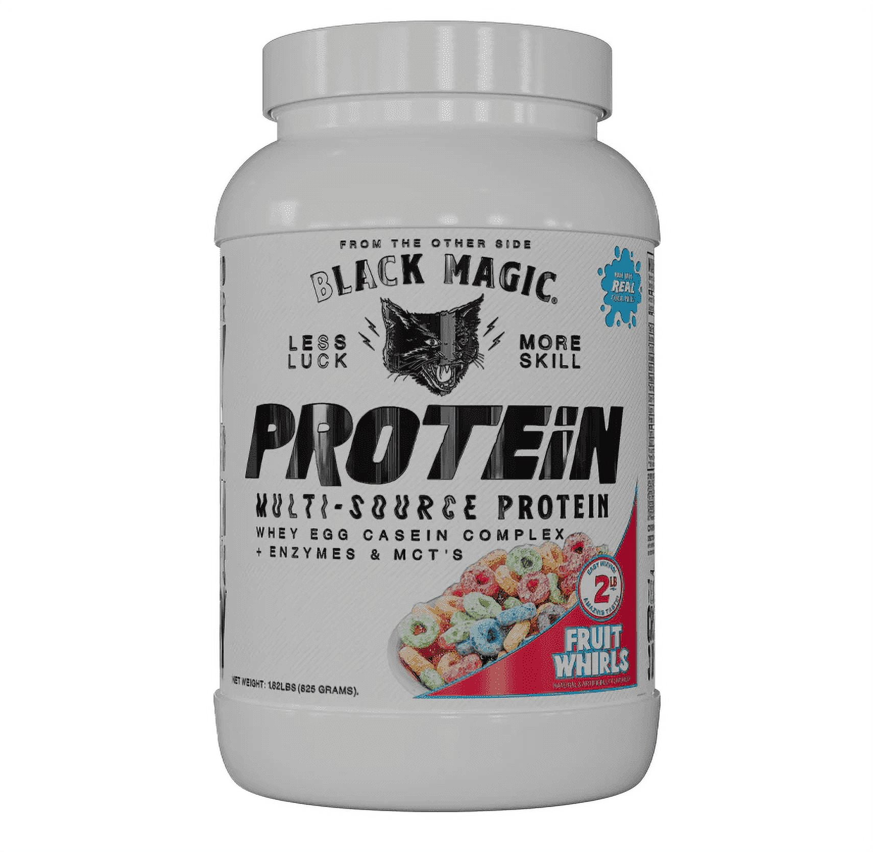 Black Magic Supply Handcrafted Multi- Source Protein Powder, 2 lbs ...