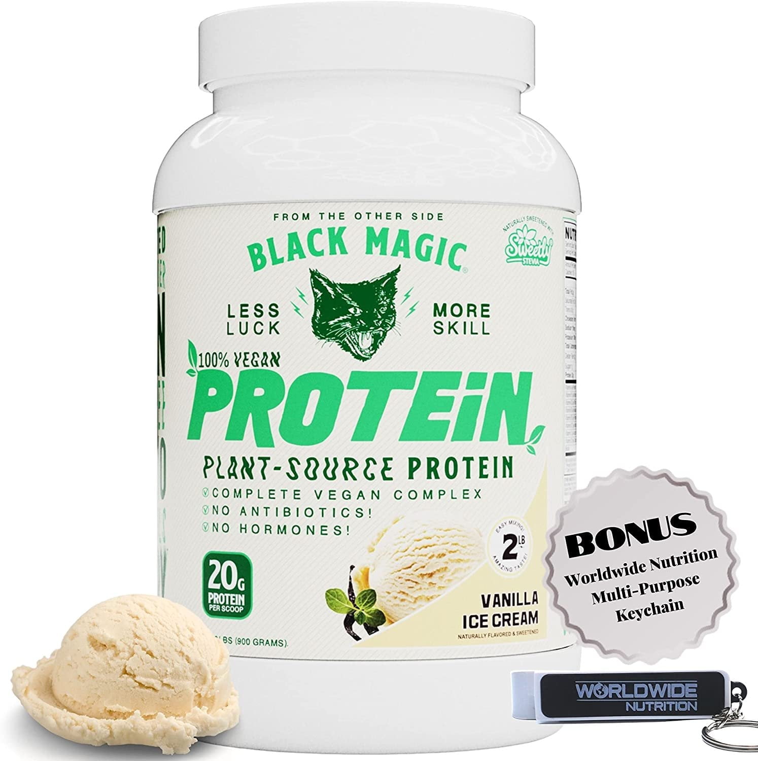 Black Magic Supply Nutritional Supplement - Plant Protein - Pre/Post ...