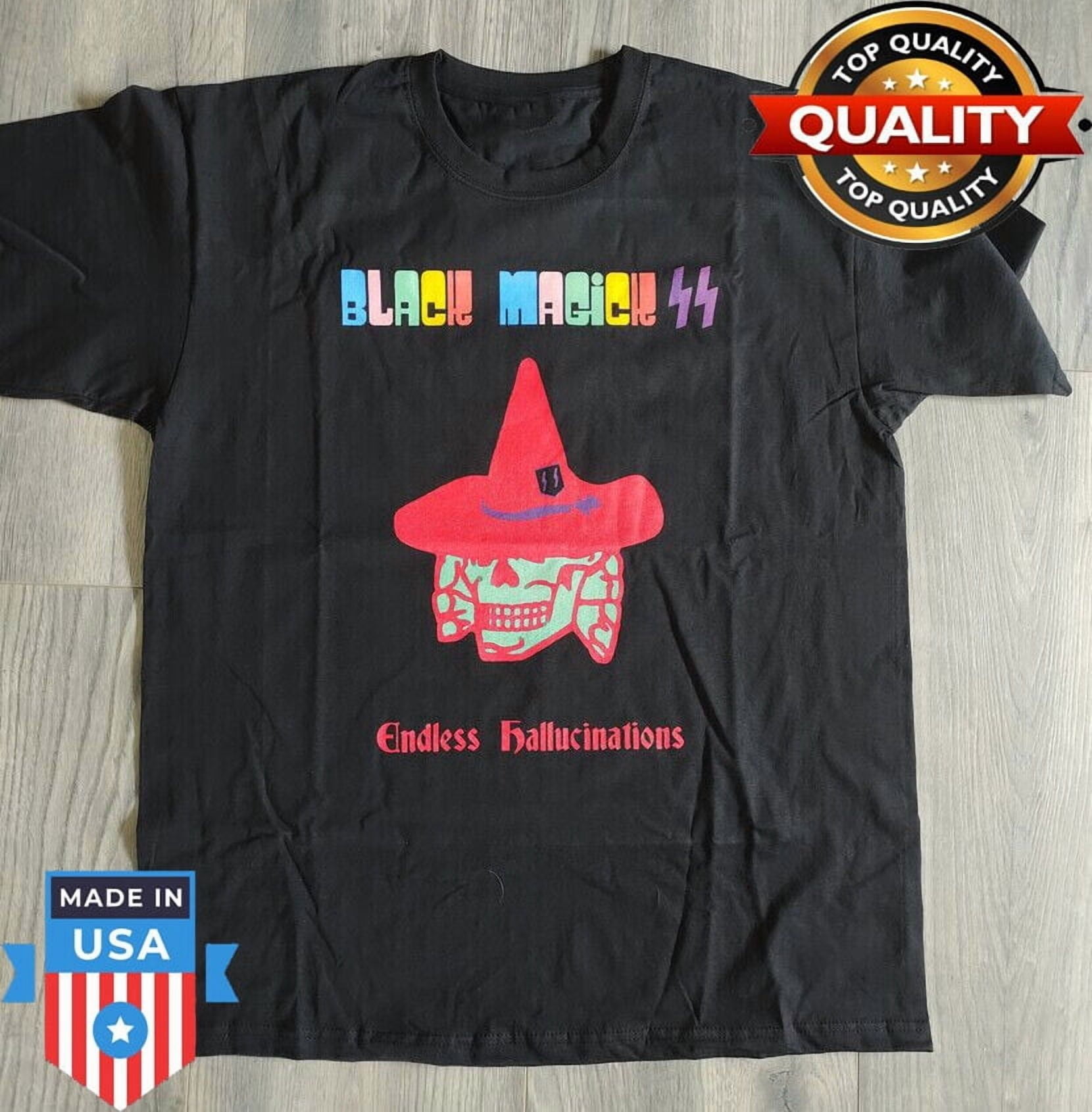 Black Magick S S Band Endless Hallucinations T-shirt Cotton Tee All ...