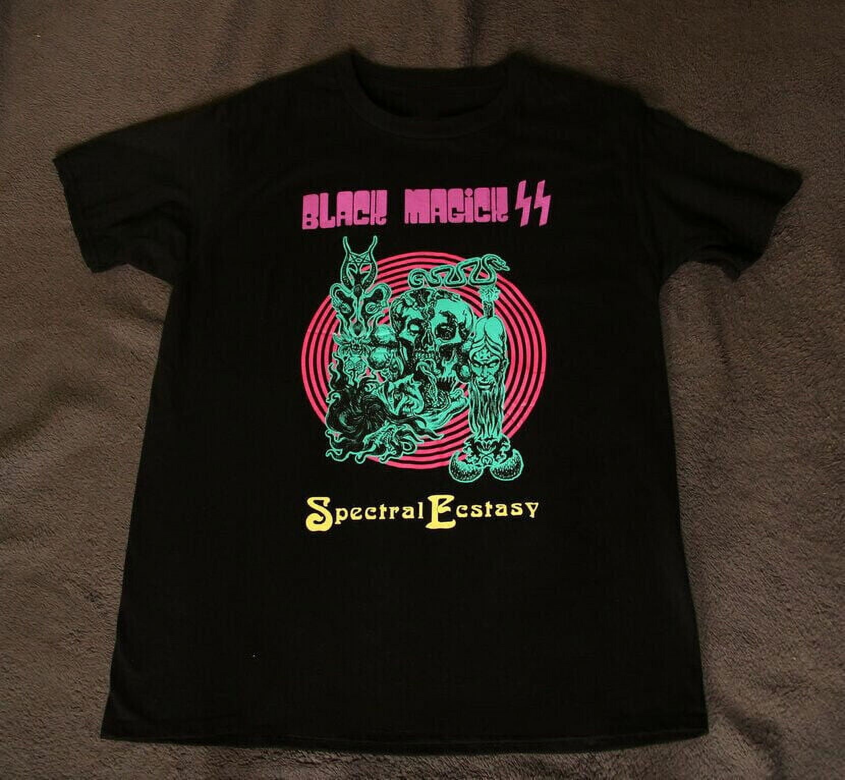 Black Magick Spectral Ecstasy Shirt Gothic Witchcraft Aesthetic Tee S ...