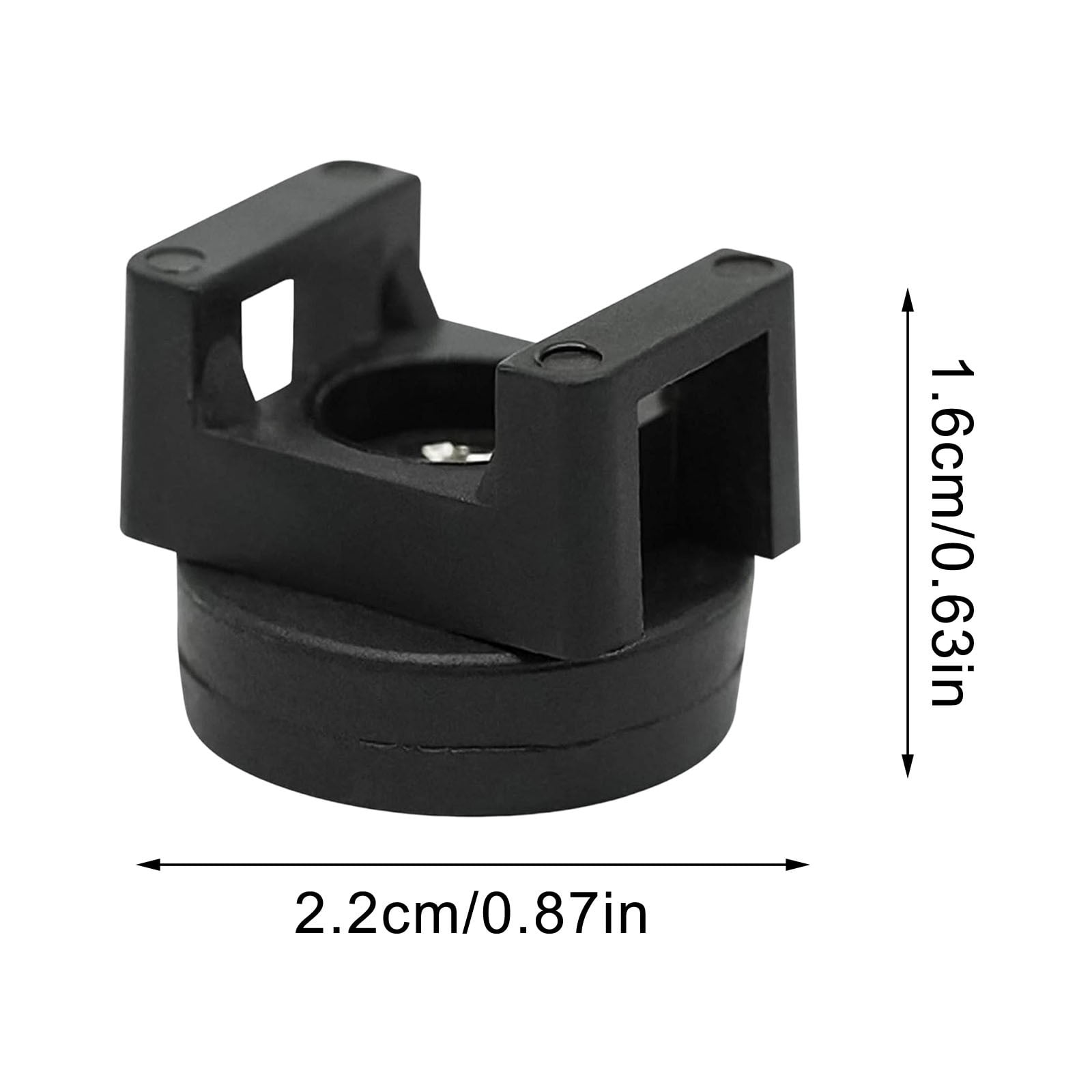 Black Magnetic Cable Zip Ties Mount Kit, Reusable Organizer for Home ...