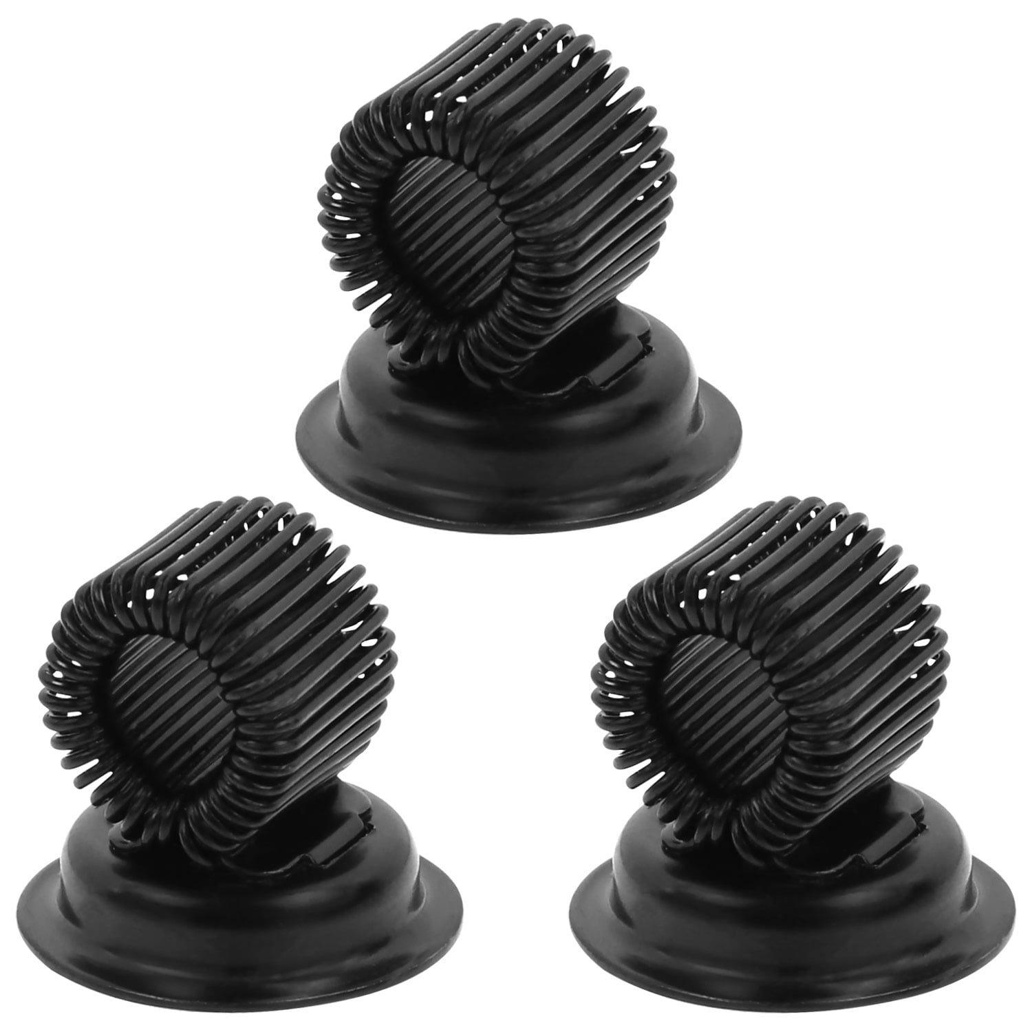 Black Magnetic Pen Holder Clips Refrigerator Magnet Pen Marker Clip ...