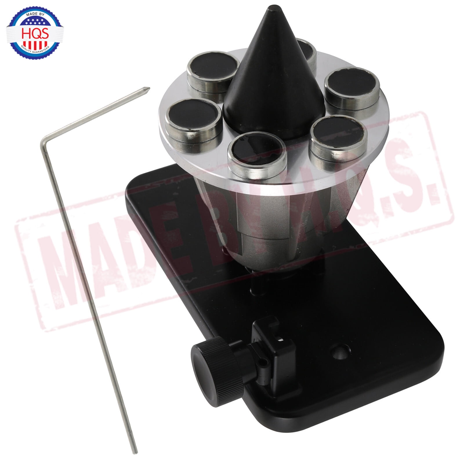 Black Magnetic Wall Mount Professional Lawn Mower Blade Balancer 42-047 ...