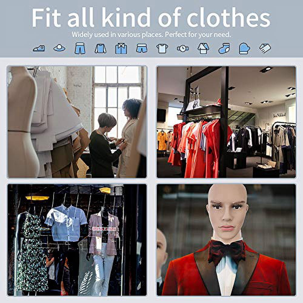 Black Male Mannequin Full Body Maniquine Model Stand Adjustable 73 inch ...