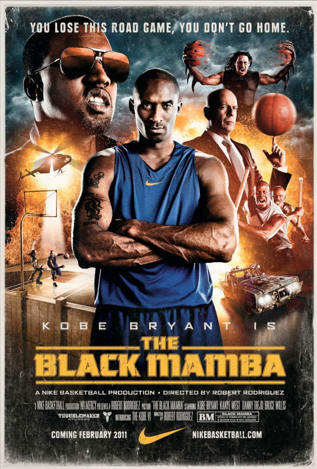 Black Mamba Movie Poster 24x36 Art Poster 24x36 Unframed, Age: Adults ...
