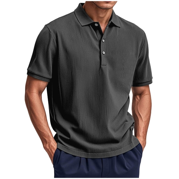 Black Man Collared Turtle Neck Corduroy Tshirts Track Athletic Casual ...
