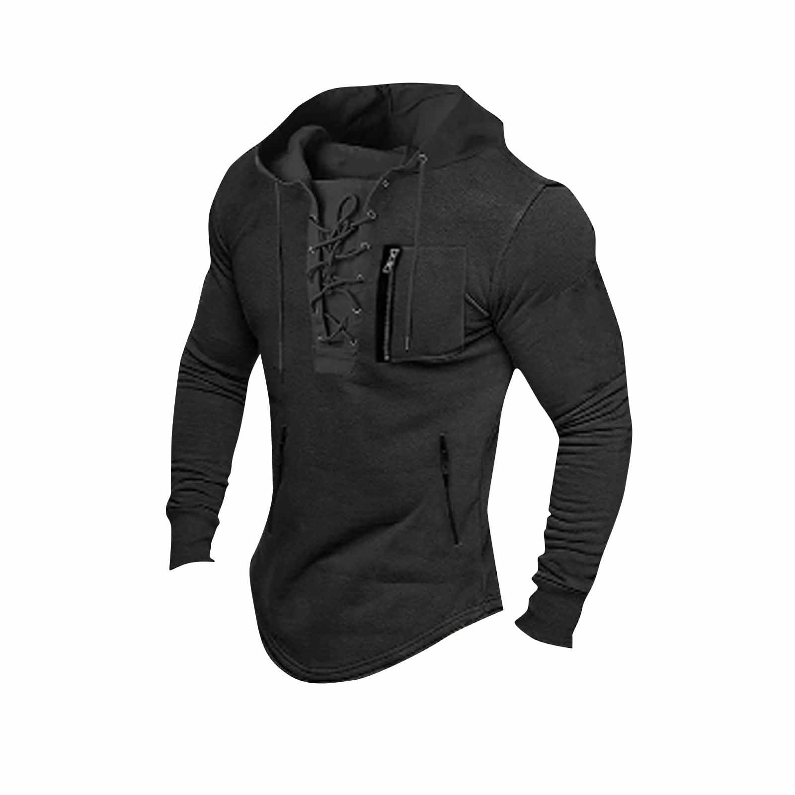 Black Man Spandex Jacket Hoodies Outfits Sweatshirt for Man Long Sleeve ...