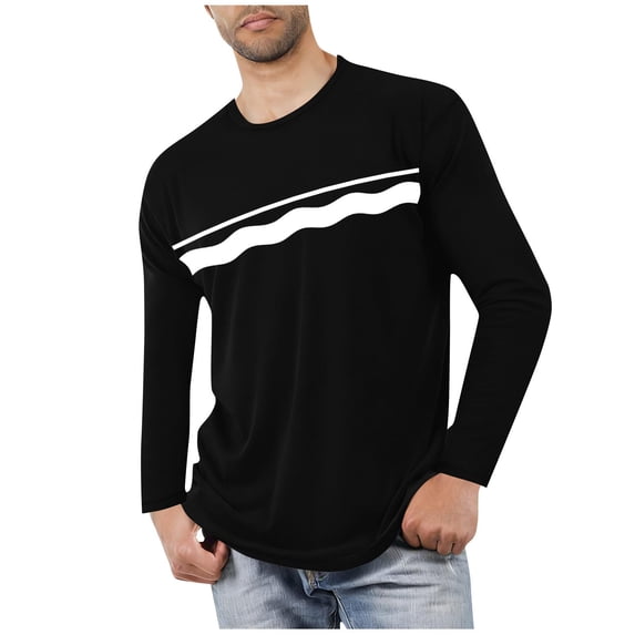Black Man Track Gym Running Long Sleeve Top Shirts Pajamas Sleepshirts ...
