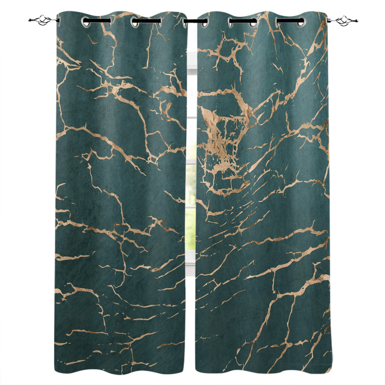 Black Marble Curtains For Living Room Window Curtain For Bedroom Modern ...