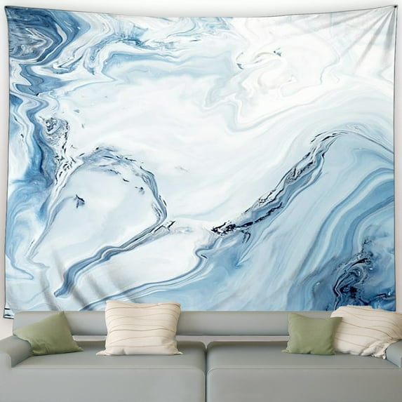 Black Marble Tapestry Grey Gold Line Texture Pattern Creative Design ...