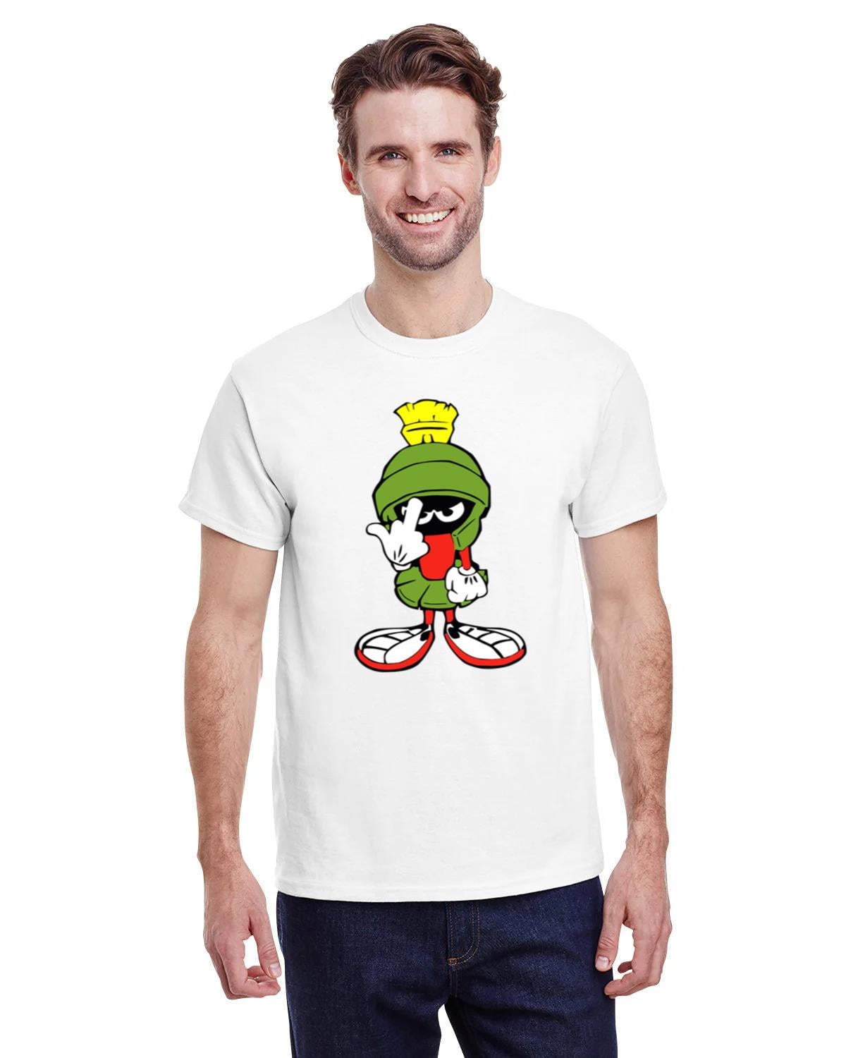 Black Marvin The Martian Funny Looney Unisex tee Tunes Character, for ...