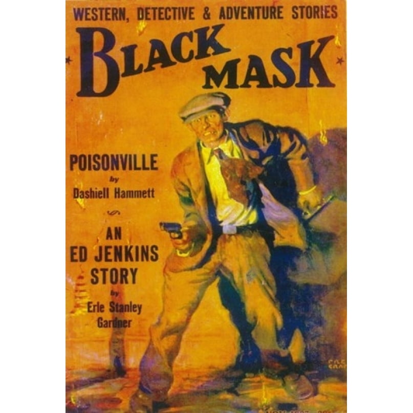 Black Mask (Pulp) Movie Poster (11 x 17) - Walmart.com