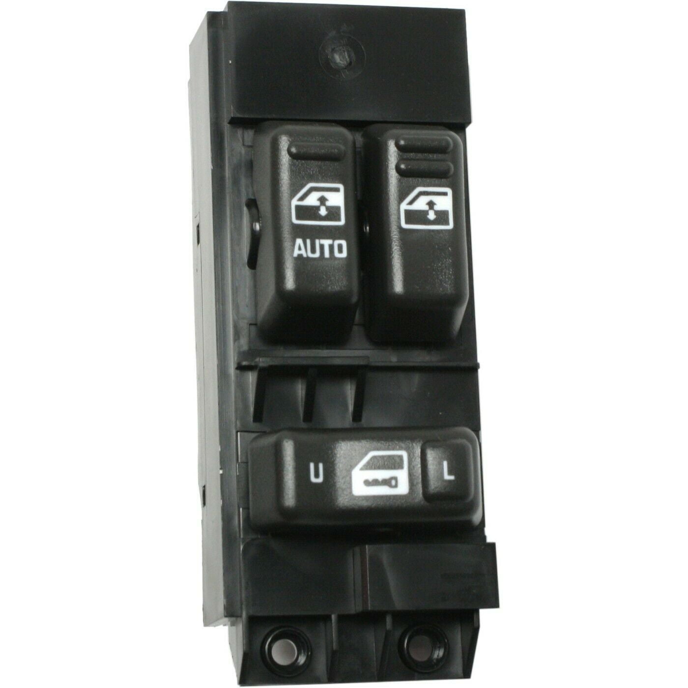 Black Master Power Window Switch Driver Side For 2000-2002 Sierra ...