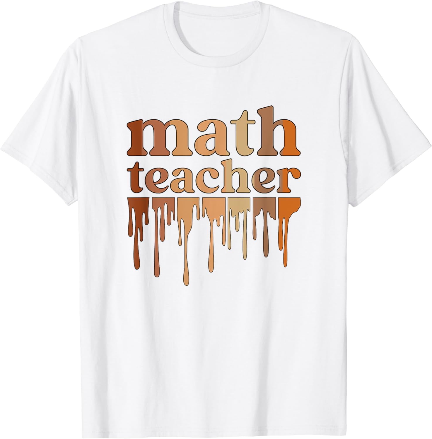 Black Mathematics Teacher African American Math Teacher T-Shirt ...