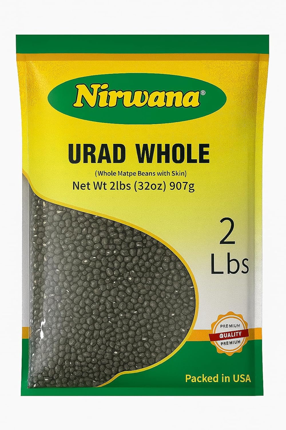 Black Matpe Beans (Urad Whole) – Whole Urad Beans for Curries, Dal ...